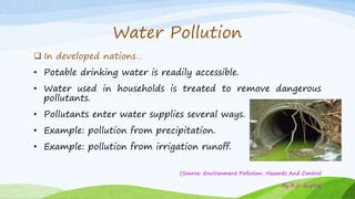 Pollution hazards and its mitigations | PPTX