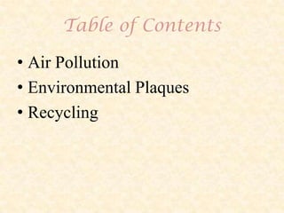 Pollution in germany | PPT