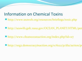 Pollution in the Oceans | PPT