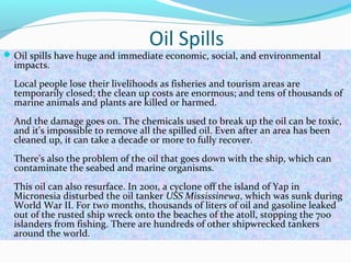 Pollution in the Oceans | PPT