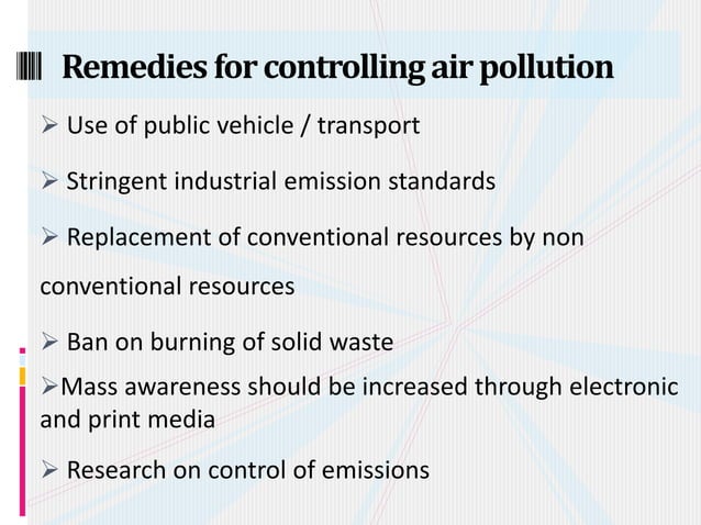 Pollution - a man made crisis ppt | PPTX