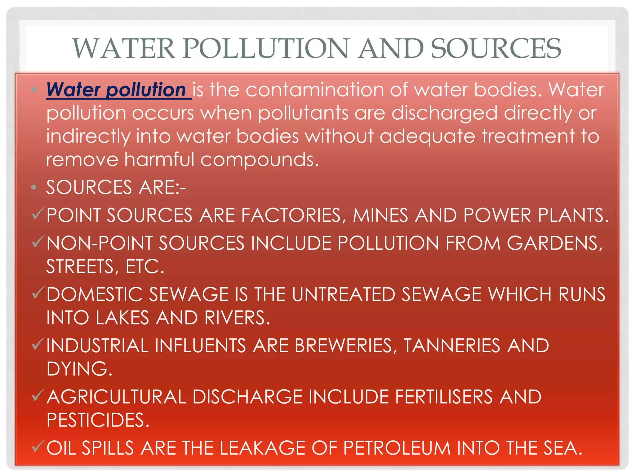 Pollution of air and water | PPT