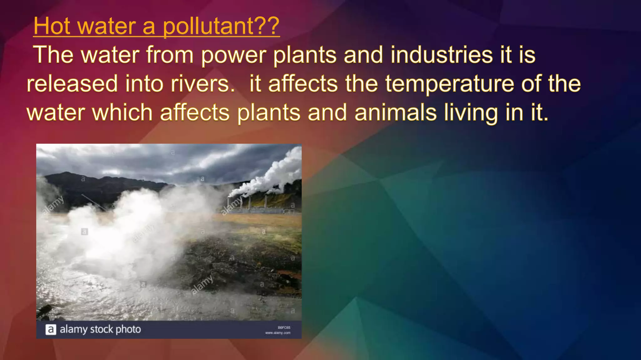 Pollution of air and water | PPTX