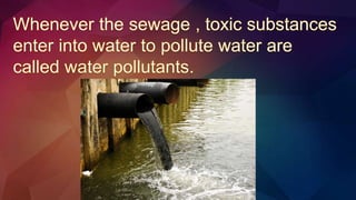 Pollution of air and water | PPT