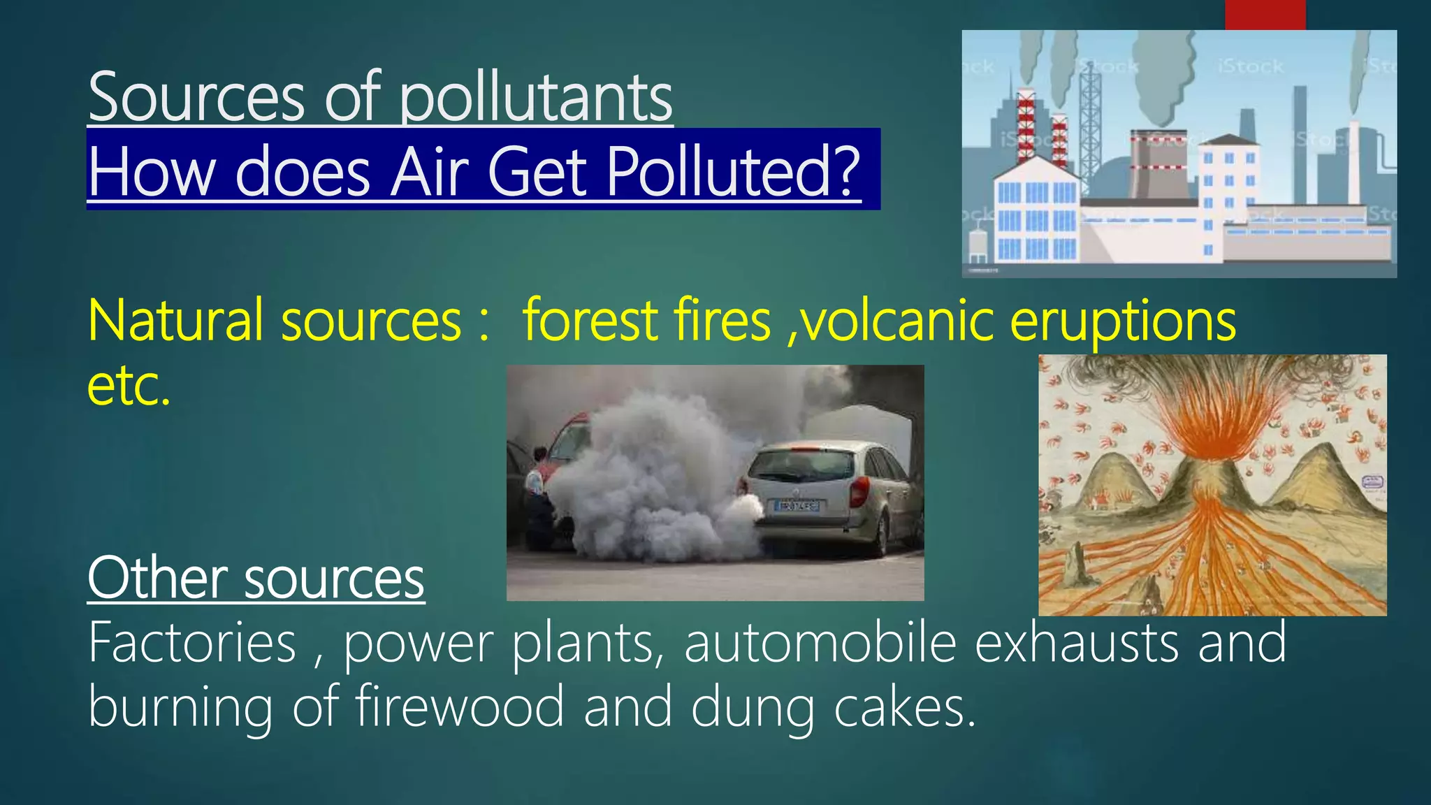 Pollution of air and water | PPTX