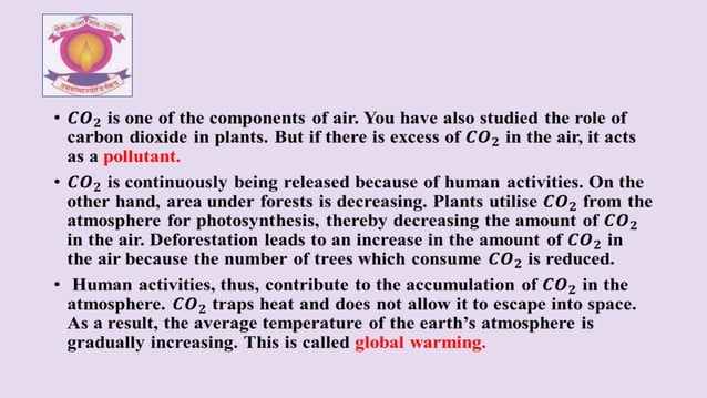 POLLUTION OF AIR AND WATER.ppt..........x | PPT