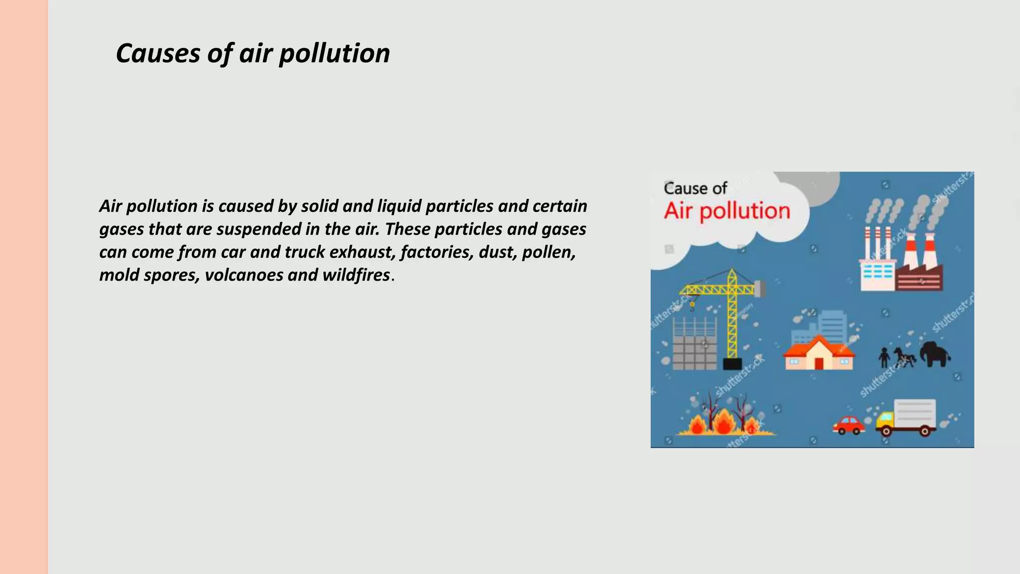 Pollution of air , water and land | PDF
