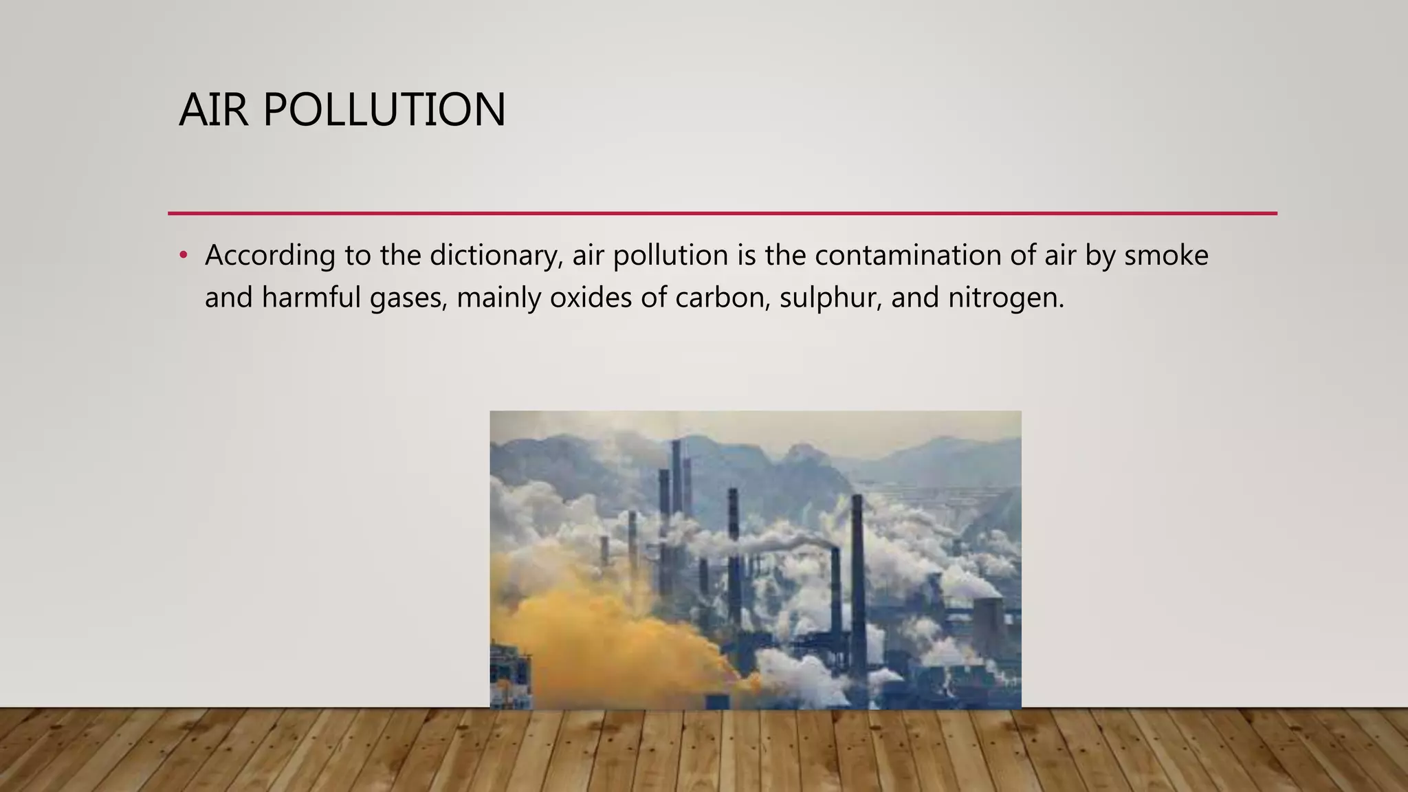Types of Pollution | PPT