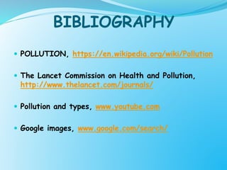 Pollution ppt | PPTX