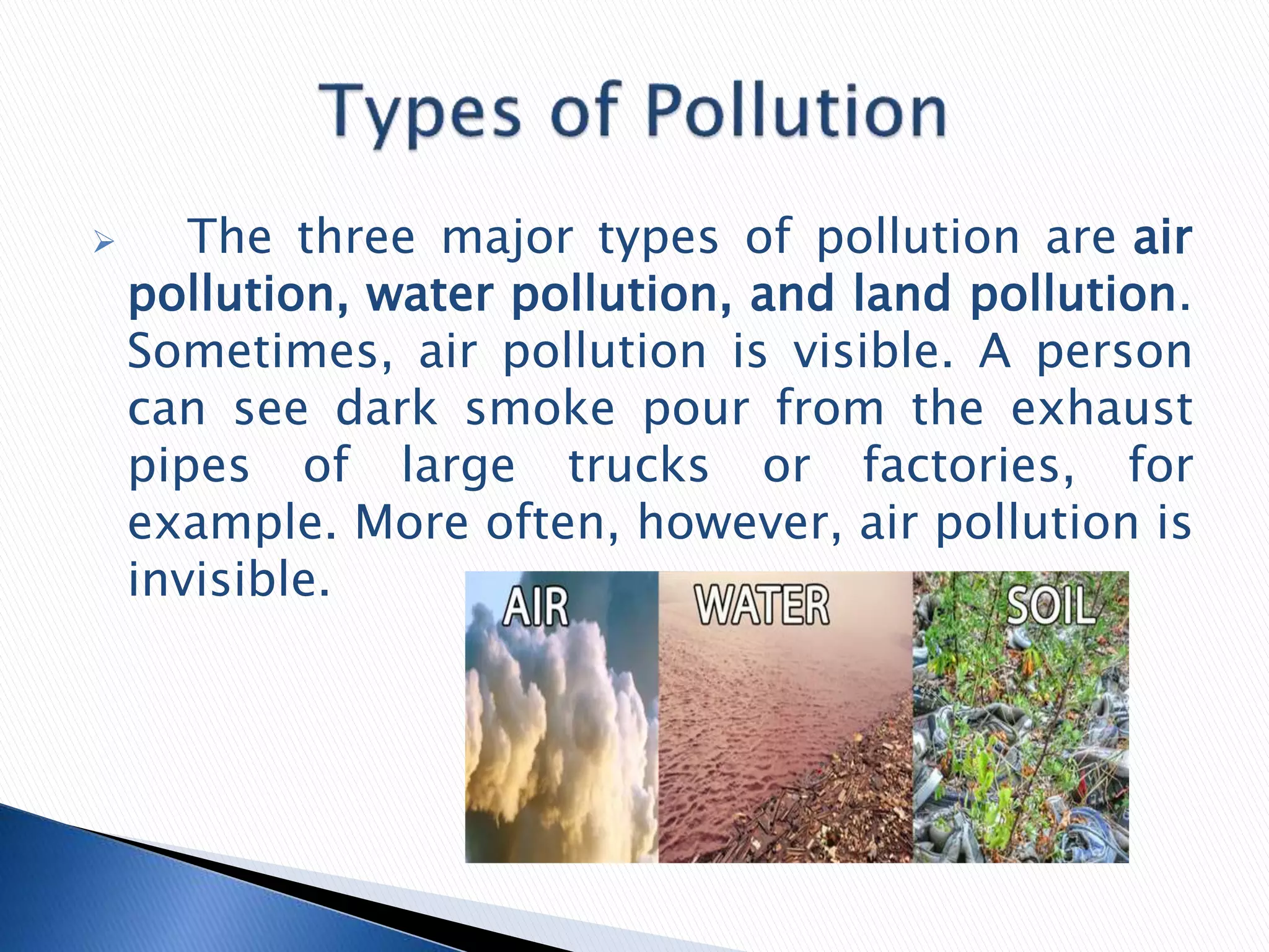 Pollution PPT | PPTX