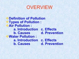 Pollution@ Ppt | PPT