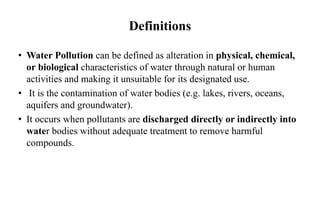 Pollution (DEFINITION, CAUSE,EFFECT AND PREVENTION/CONTROL MEASURES) | PPT