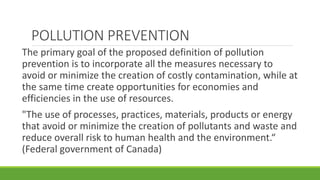 Pollution prevention and mining | PPTX