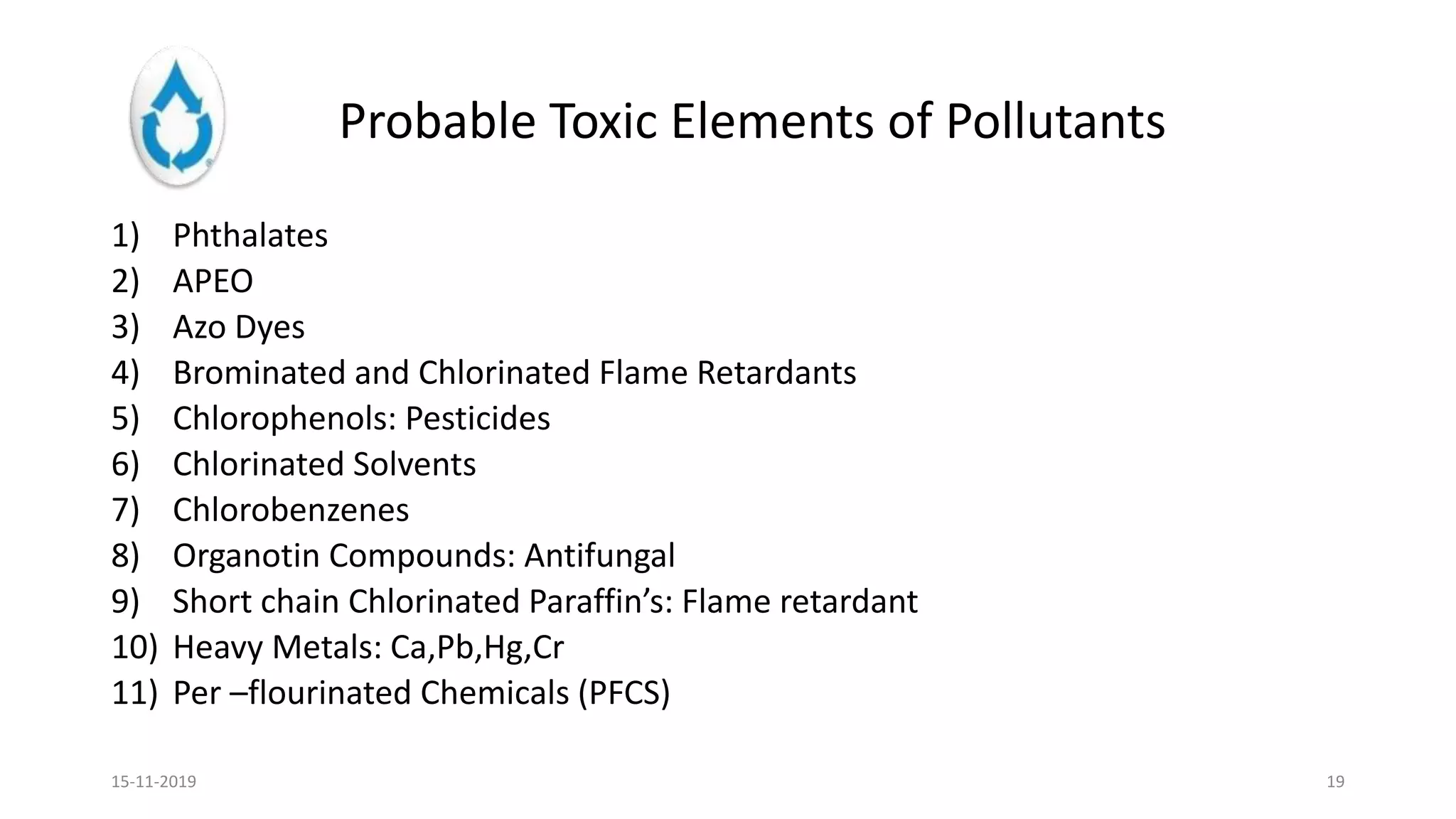 Pollution prevention in textile industry | PPTX