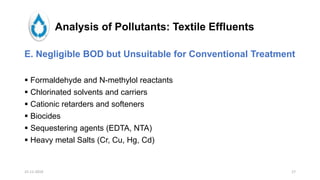 Pollution prevention in textile industry | PPTX