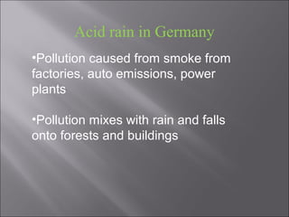 Pollution problems in europe | PPT