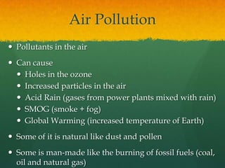 Pollution review | PPTX