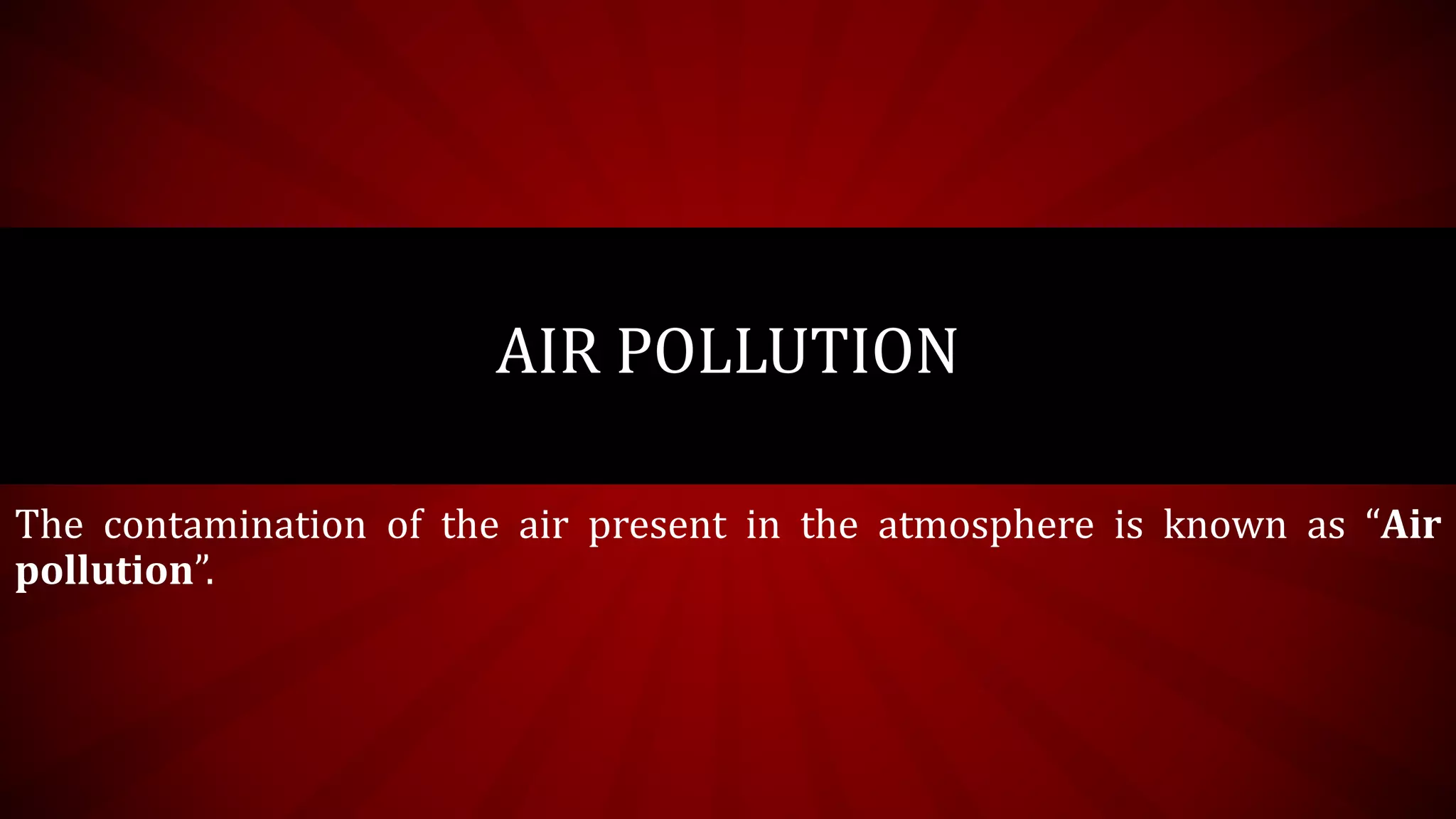 Types of Pollutions | PPTX