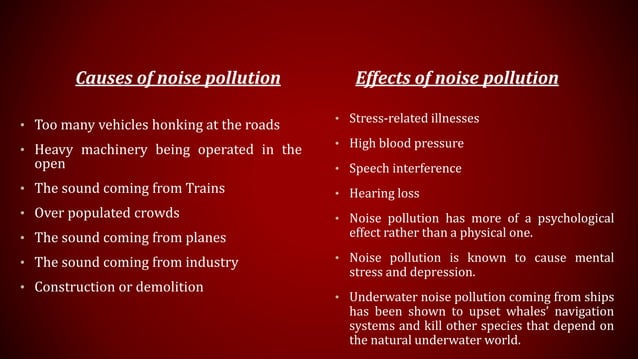 Types of Pollutions | PPTX