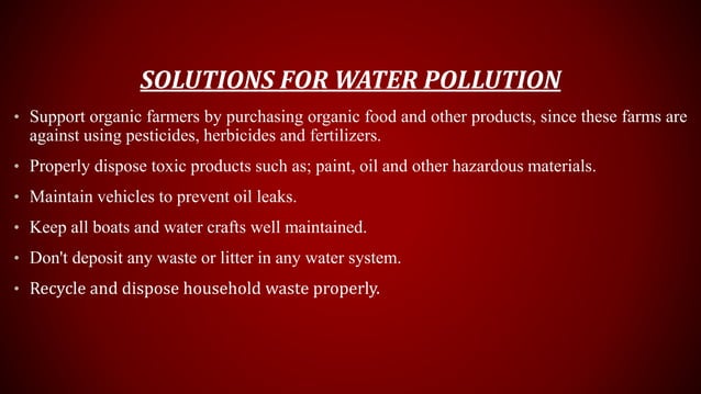 Types of Pollutions | PPTX