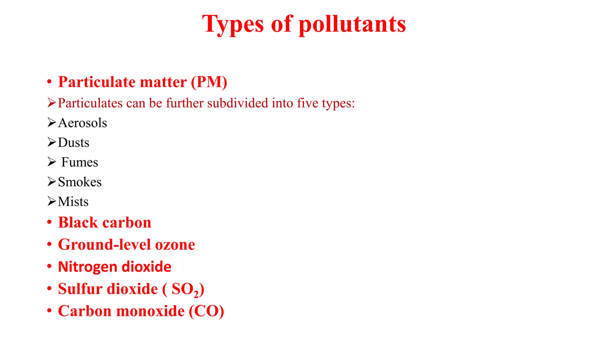 air Pollution sampling | PPTX
