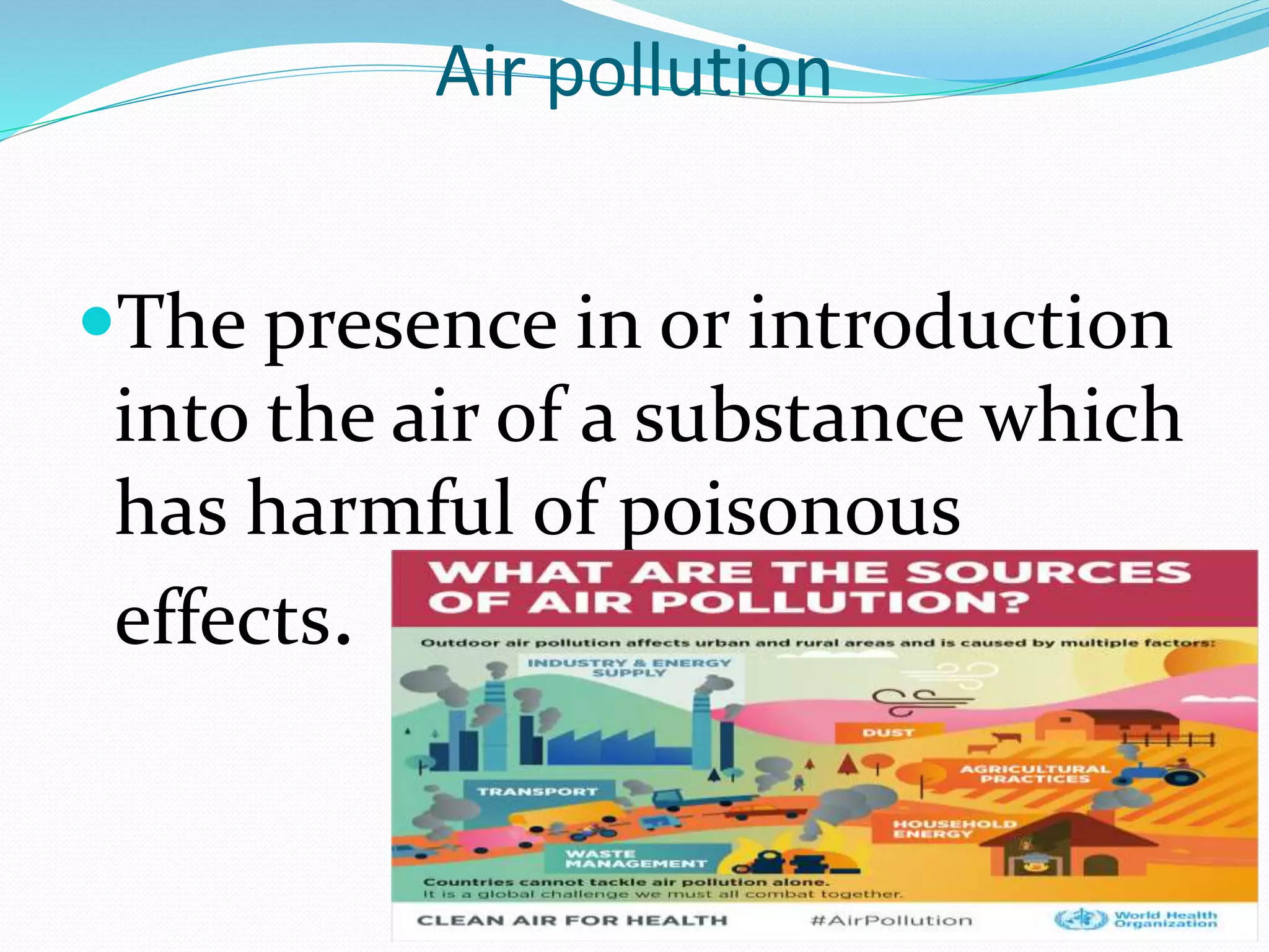 Pollutions prentation | PPTX