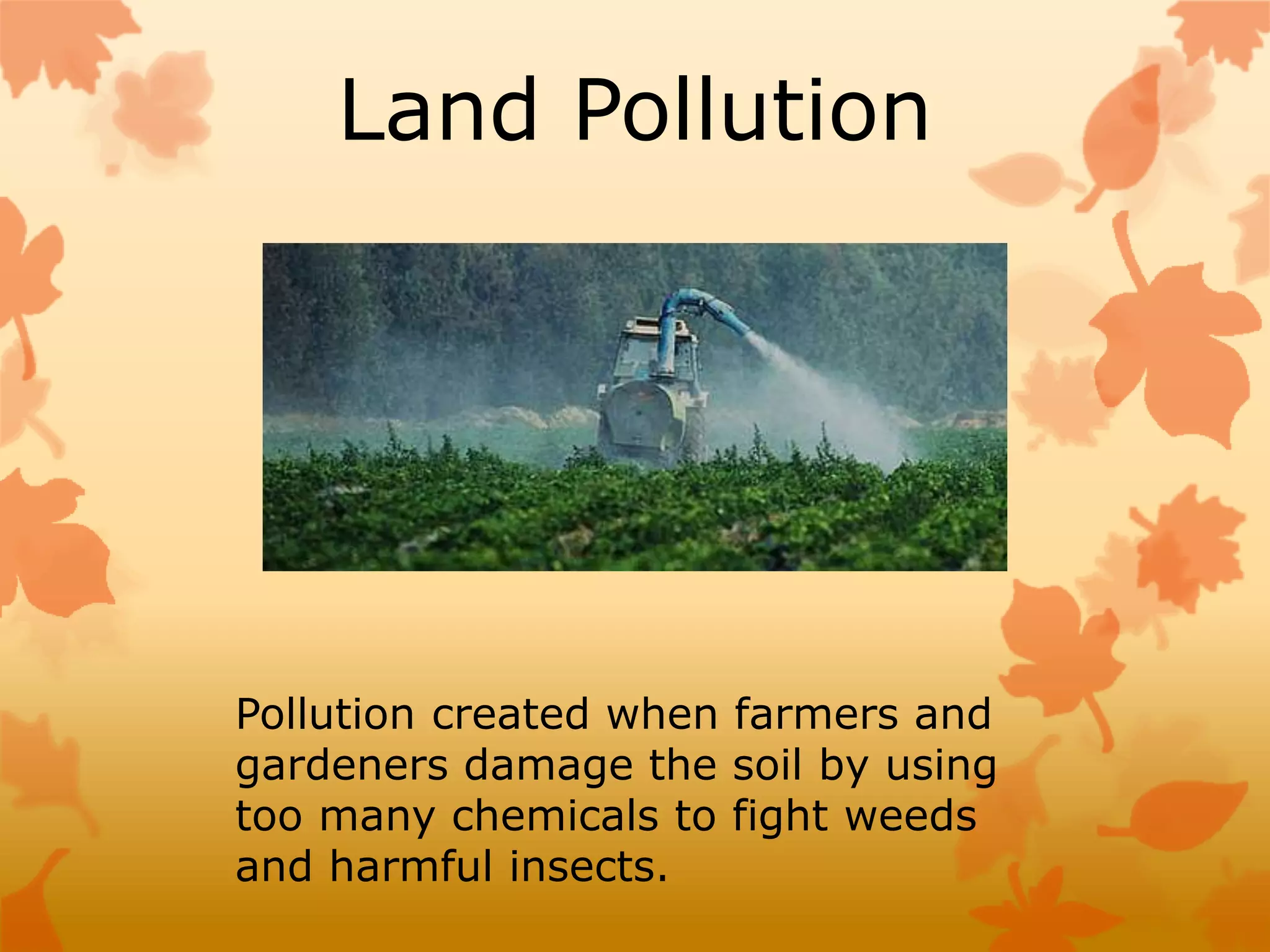 Pollution vocabulary | PPTX