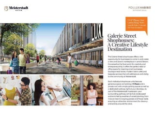 POLLUX MEISTERSTADT - TALLEST BUILDING IN BATAM | PPTX