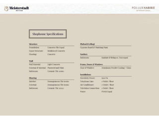 POLLUX MEISTERSTADT - TALLEST BUILDING IN BATAM | PPTX