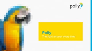 Polly introduction and demonstration (KPN API Store) | PDF