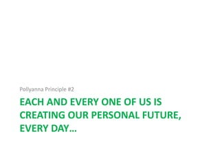 Pollyanna Power Principles | PPTX