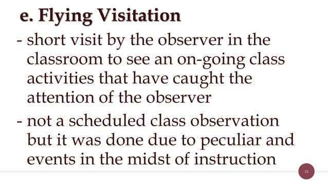 Polly_CLASSROOM VISITS AND OBSERVING THE TEACHING-LEARNING SITUATION ...