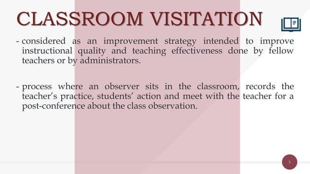 Polly_CLASSROOM VISITS AND OBSERVING THE TEACHING-LEARNING SITUATION ...
