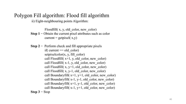 Computer Graphics Pollygon filling Techniques.pdf