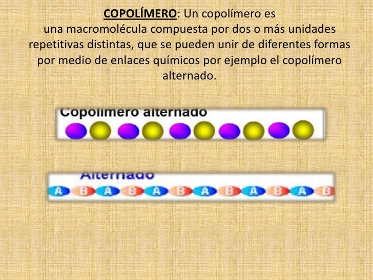 Que Es Un Copolimero - Balan