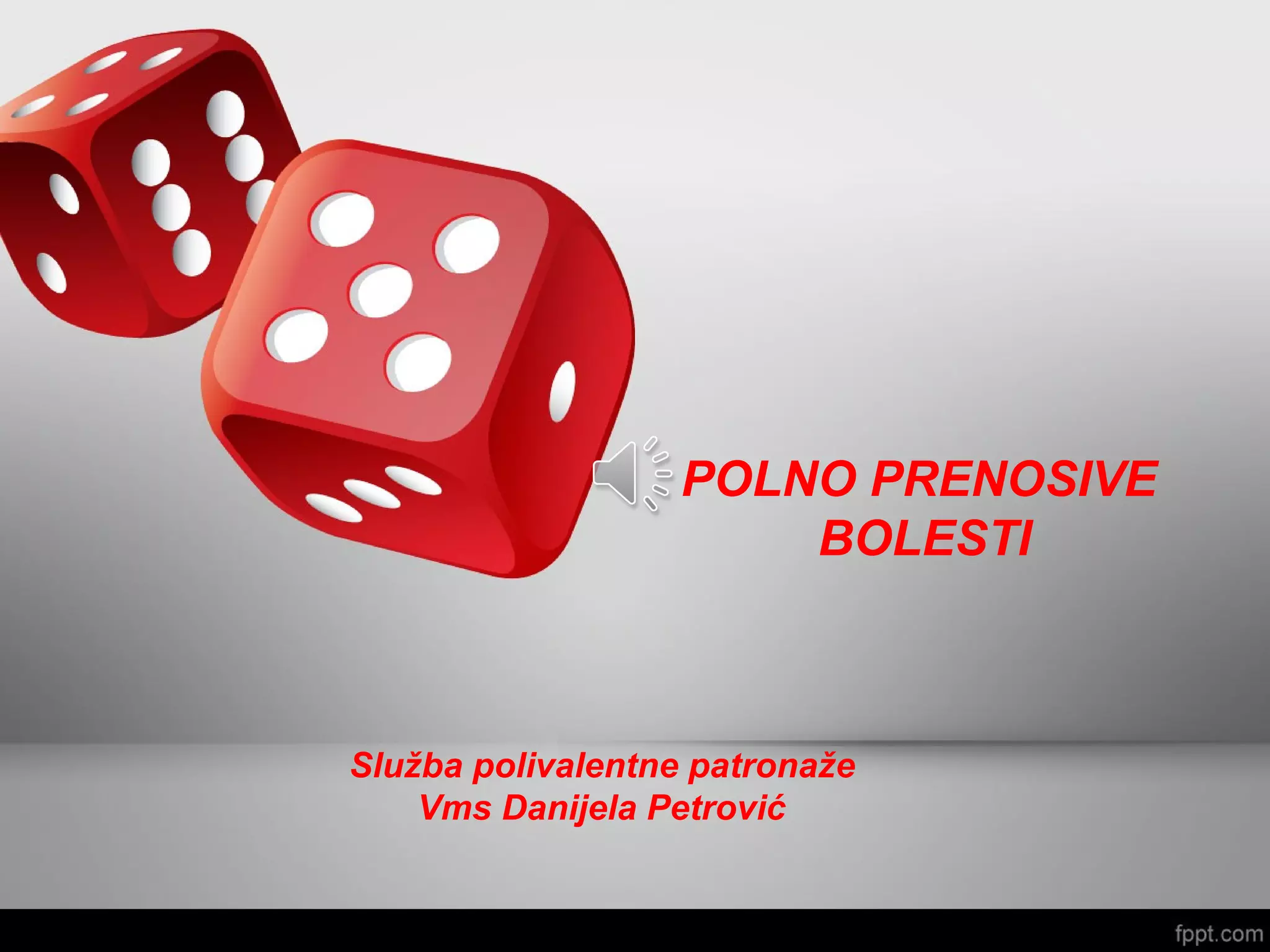 Polno prenosive bolesti powerpoint | PPT