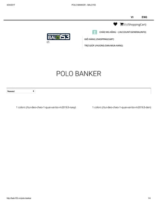 Polo banker-balo153