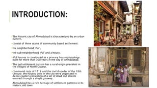 Pol of Ahmedabad , pol housing, traditional housing, vernacular ...
