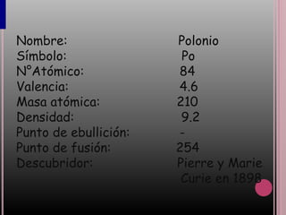 Polonio (1) | PPTX