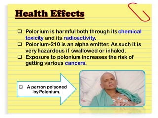 Polonium | PPTX