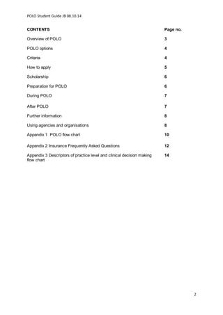 Student Guide to POLO | PDF