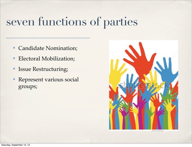 Political Parties: Definition, Criteria, Rationale | PDF