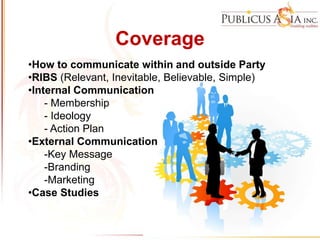 Political Party Development: External and Internal Communication | PPT