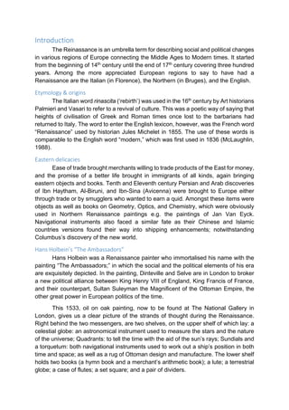 Political Philosophy during the Renaissance | PDF