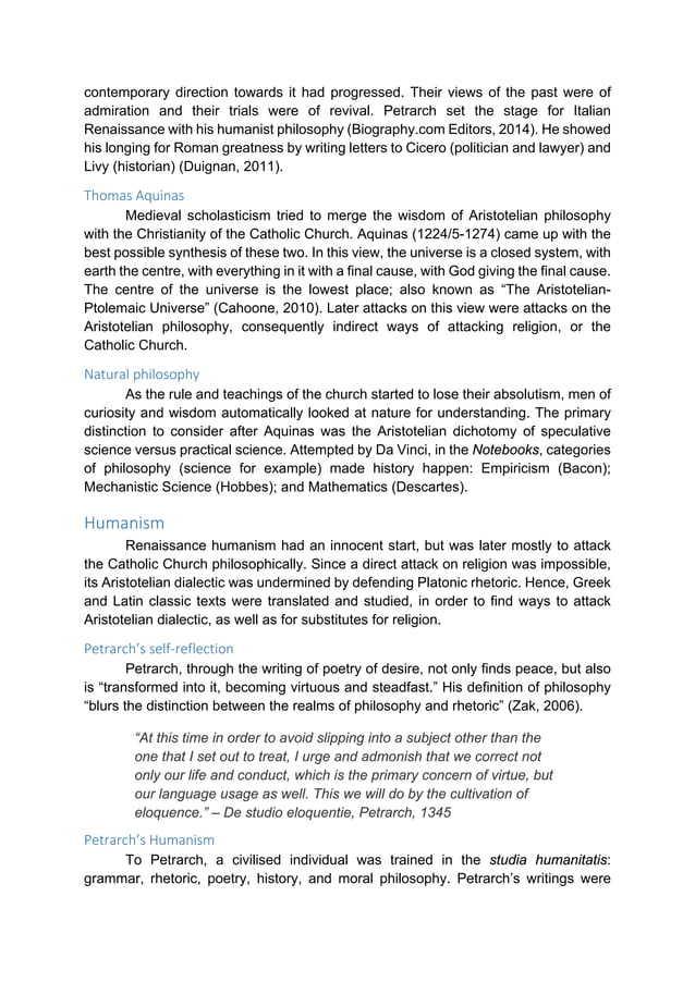 Political Philosophy during the Renaissance | PDF