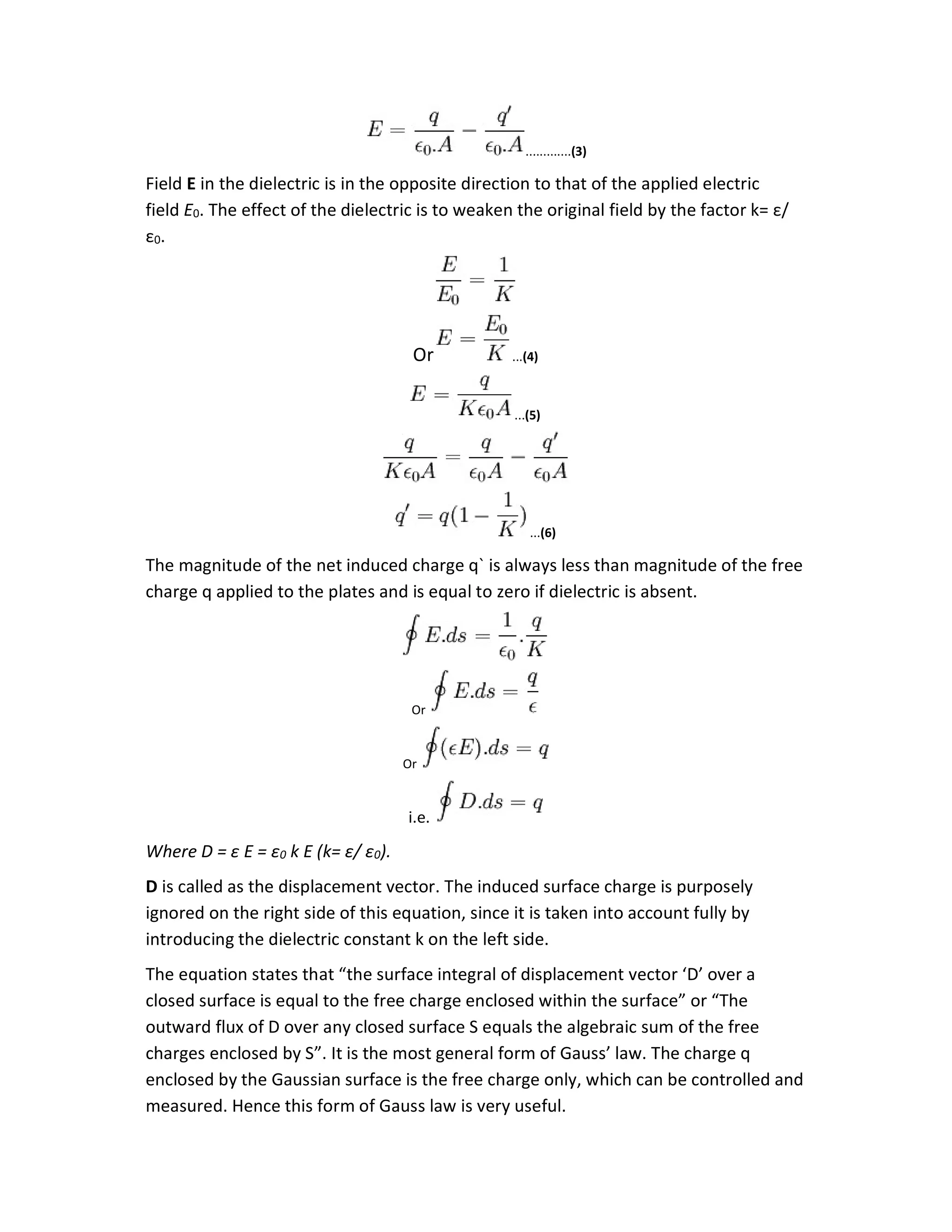 Polarization in Dielectrics | Applied Physics - II | Dielectrics | PDF