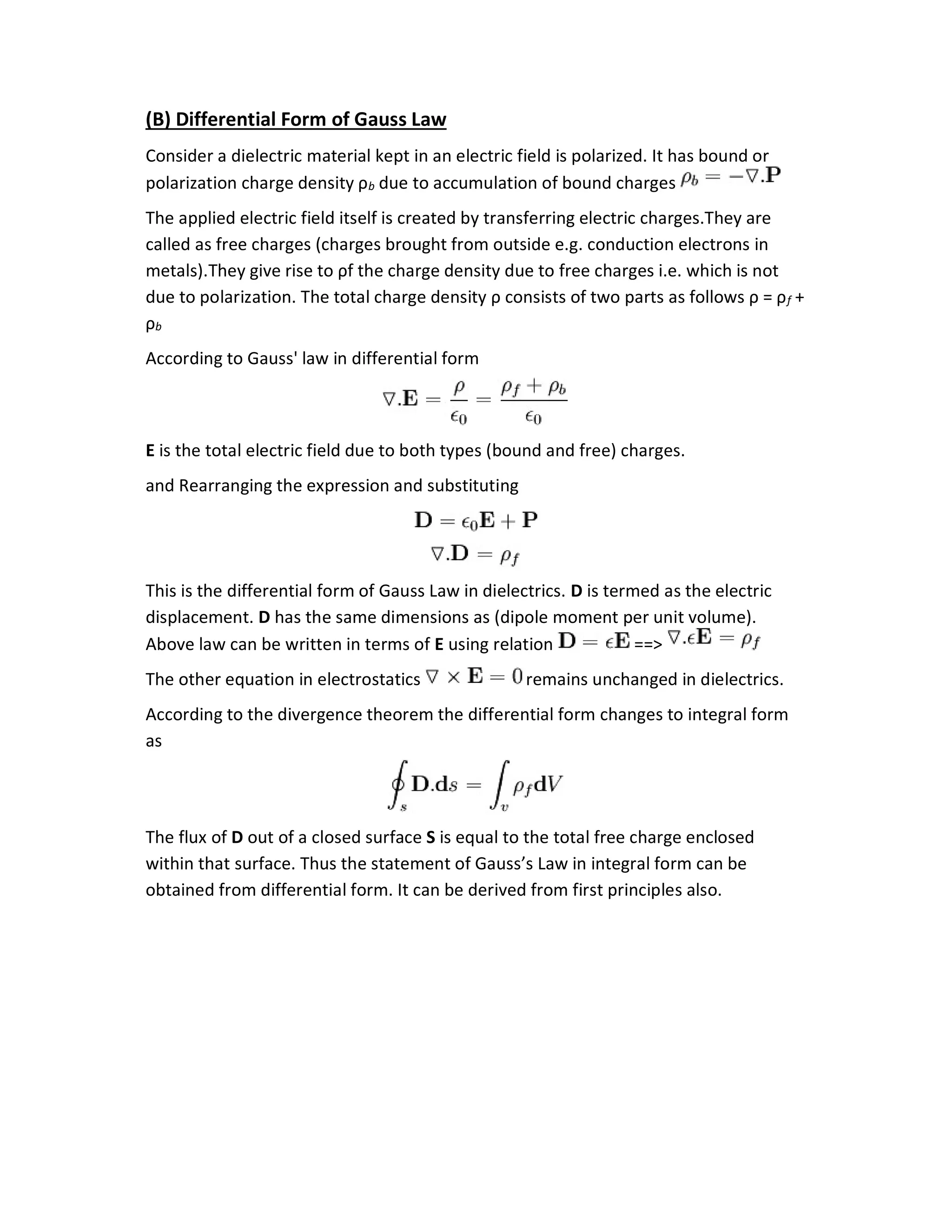 Polarization in Dielectrics | Applied Physics - II | Dielectrics | PDF