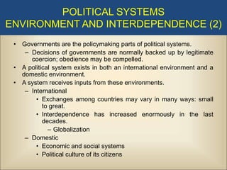 Political Science 2 – Comparative Politics - Power Point #2 | PDF