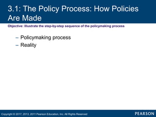 Pols 3346 chapter 3 policymaking process (dye) | PPTX