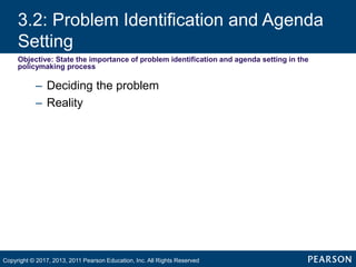 Pols 3346 chapter 3 policymaking process (dye) | PPTX